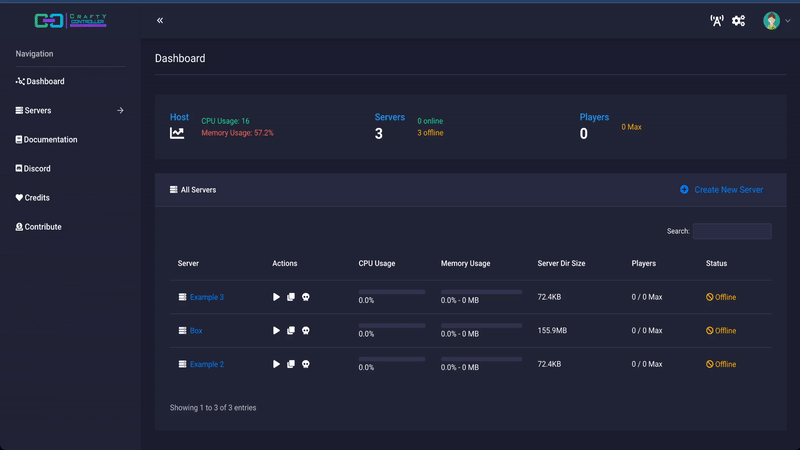 Crafty Controller | Getting Started